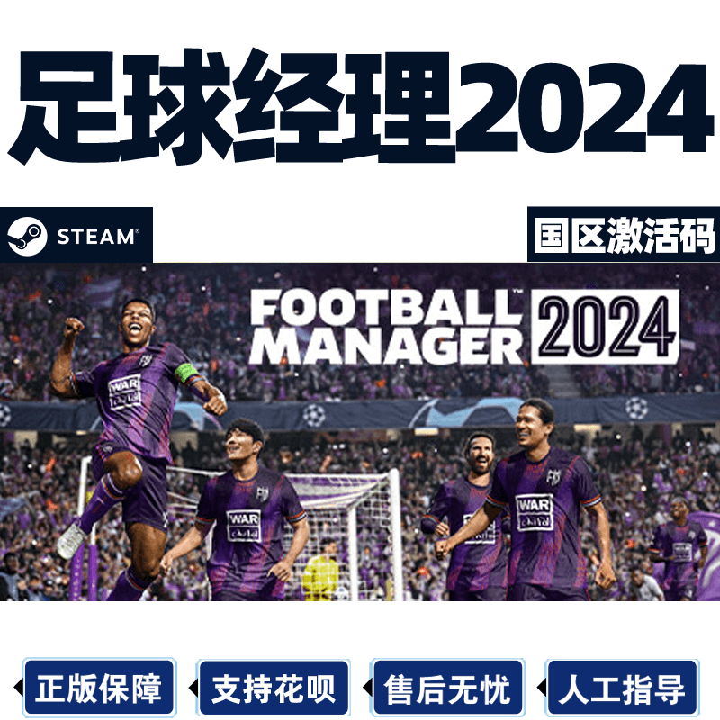 Steam fm2024 fm24 足球经理2024 footballmanager2024 国区激活码CDKey PC游戏中文正版 足球经理