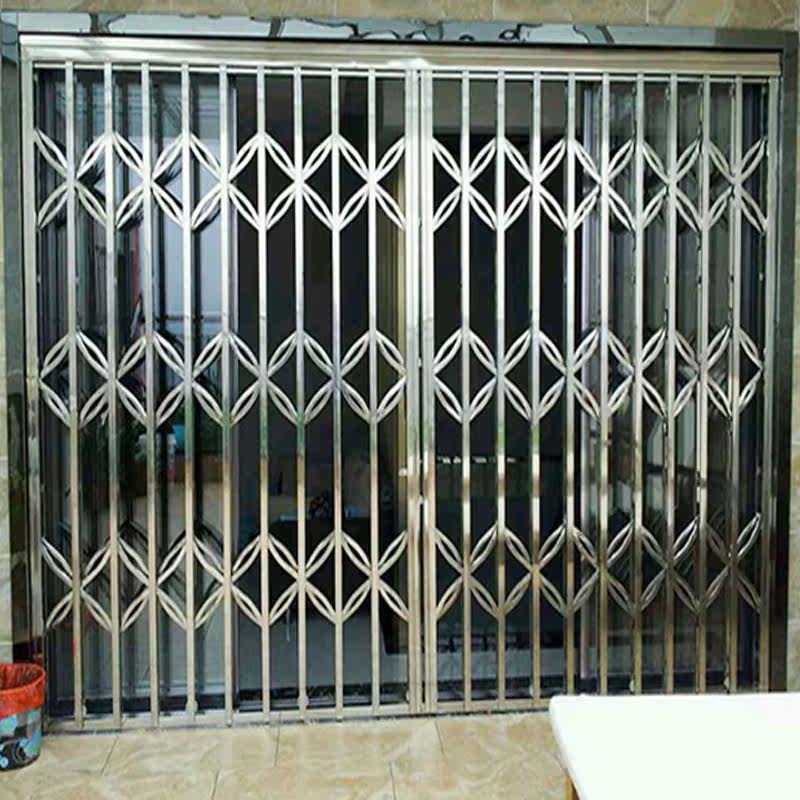Custom stainless steel pull gate balcony pull doors and windows anti ...