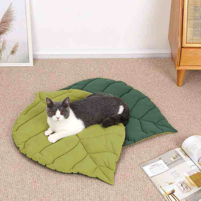 Cat Bed Mat Leaf Shape，软垫如何选择？🍃深度解析-其它服饰配件-淘宝好物网