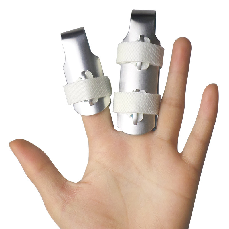 [USD 15.13] Medical Finger Sleeve Fixation Splint Fracture Middle ...