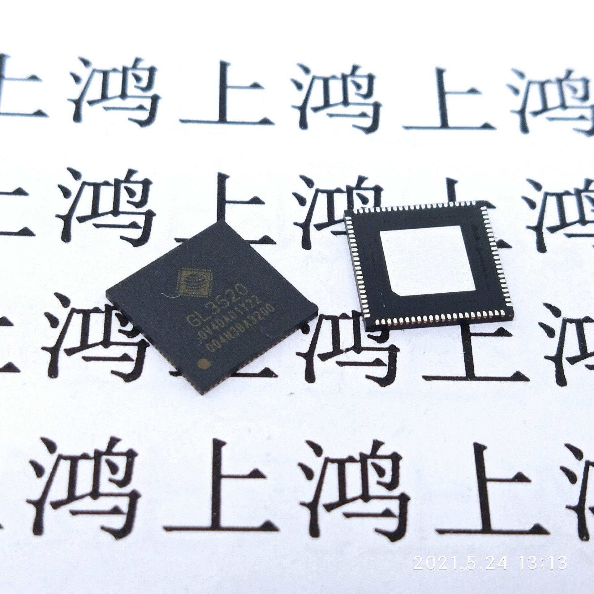 全新原裝 GL3520-OVY22 QFN88腳 高速USB3.0-HUB主控IC芯片