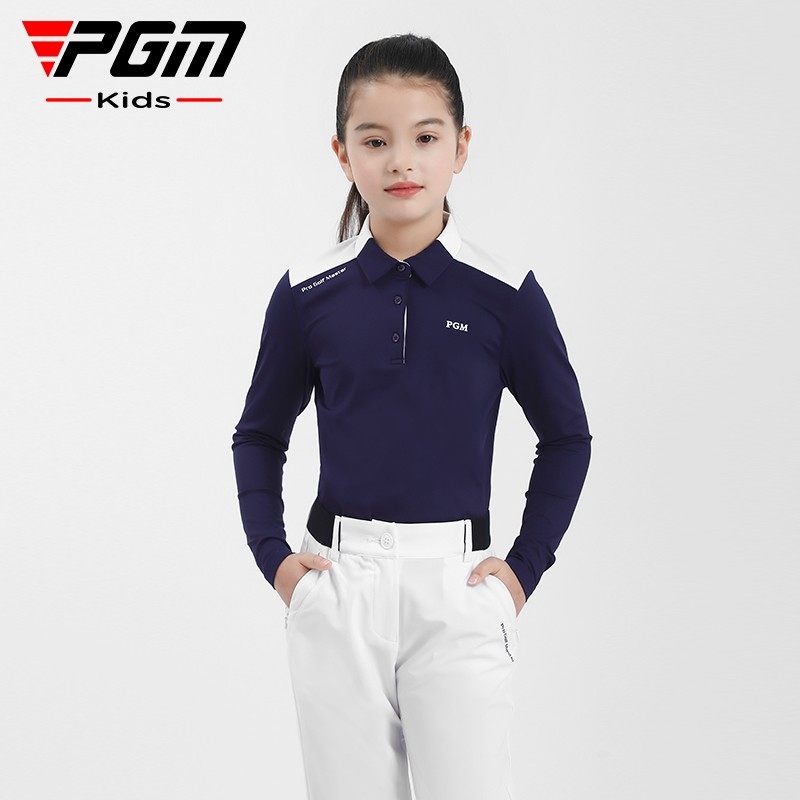 🌟 Autumn and winter girls' long-sleeved t-shirt | Pgm golf clothing ...