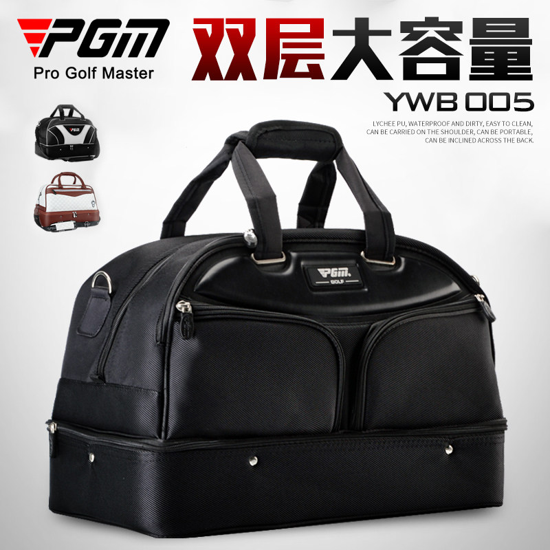Pga golf clothing bag: men's portable golf bag, double-layer design ...