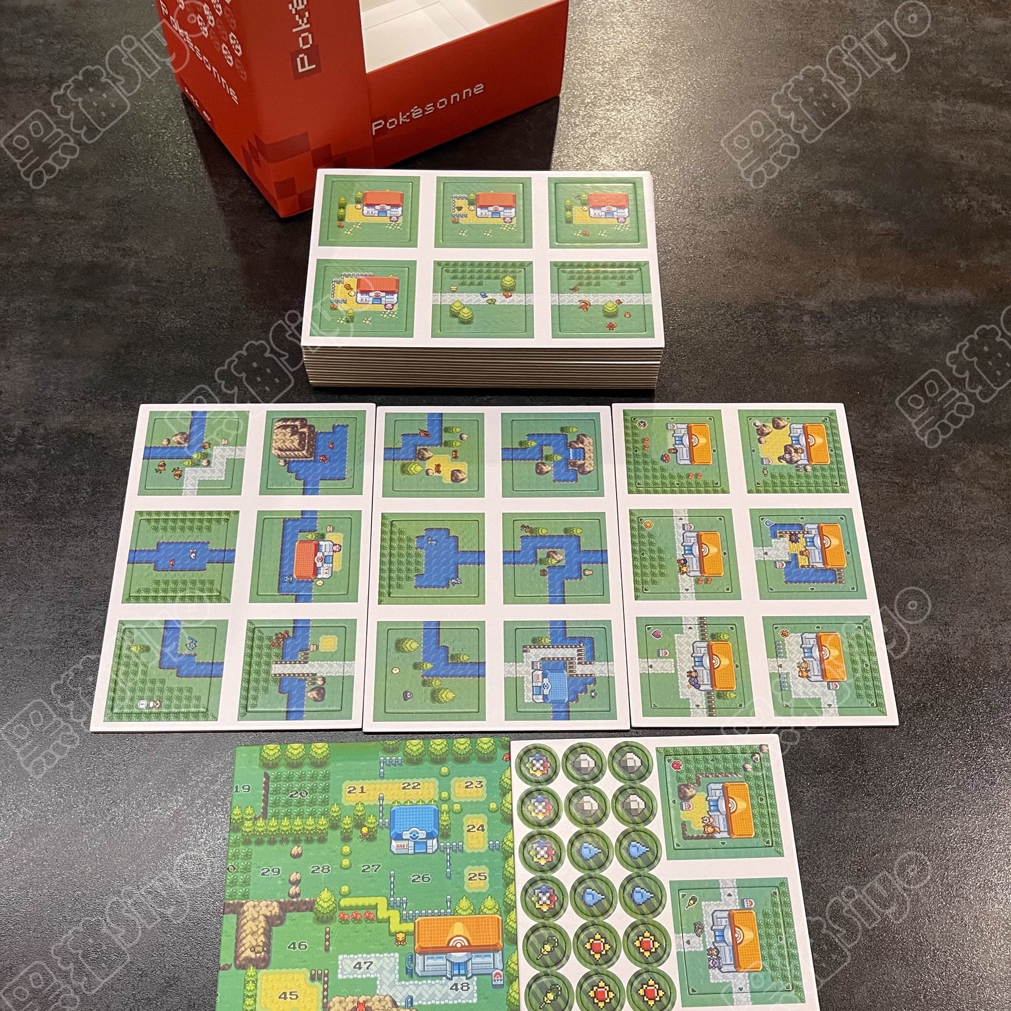 宝可颂 Pokesonne：宝可梦版卡卡颂桌游，萌宠世界里的拼图冒险🎉-桌游卡牌-淘宝好物网