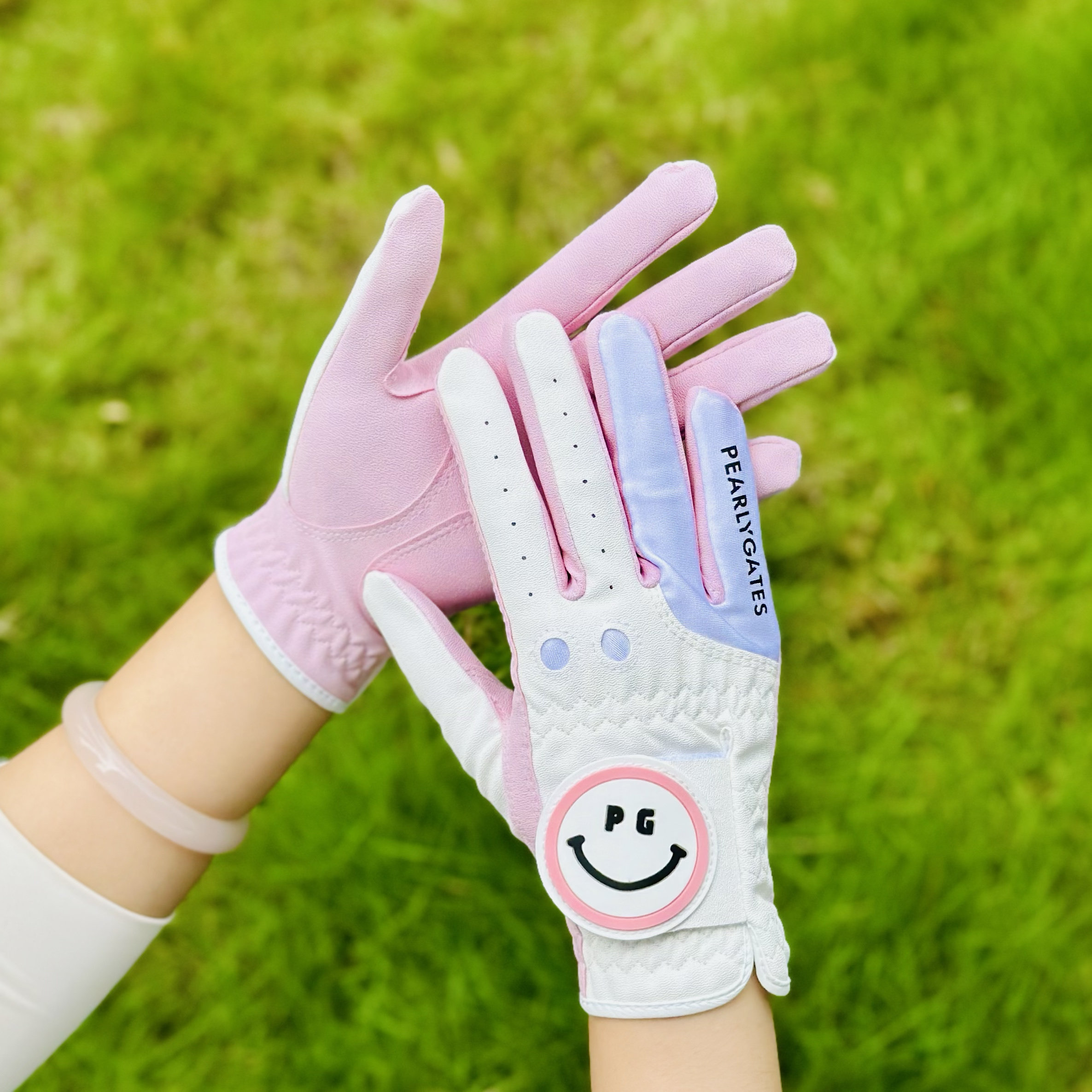 Japanese and korean pg smiling face golf women's gloves: make your ...