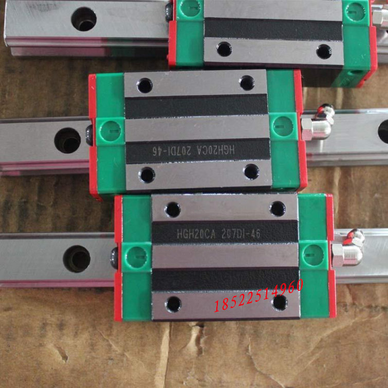 Factory direct sales Taiwan HIWIN silver linear guide linear slider HGH15 20 25 30 35 45CA