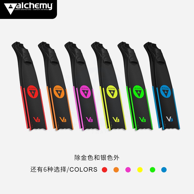 白鳍鲨Alchemy V3 V3-30Plus Pro专业自由潜水碳纤维长脚蹼蛙鞋，这波不买真的亏大了！🌊-脚蹼-淘宝百科网
