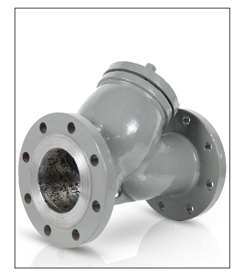 宝太正品GL41H-16/25C铸钢国标Y型高温蒸汽排污法兰过滤器WCB材质-阿里巴巴