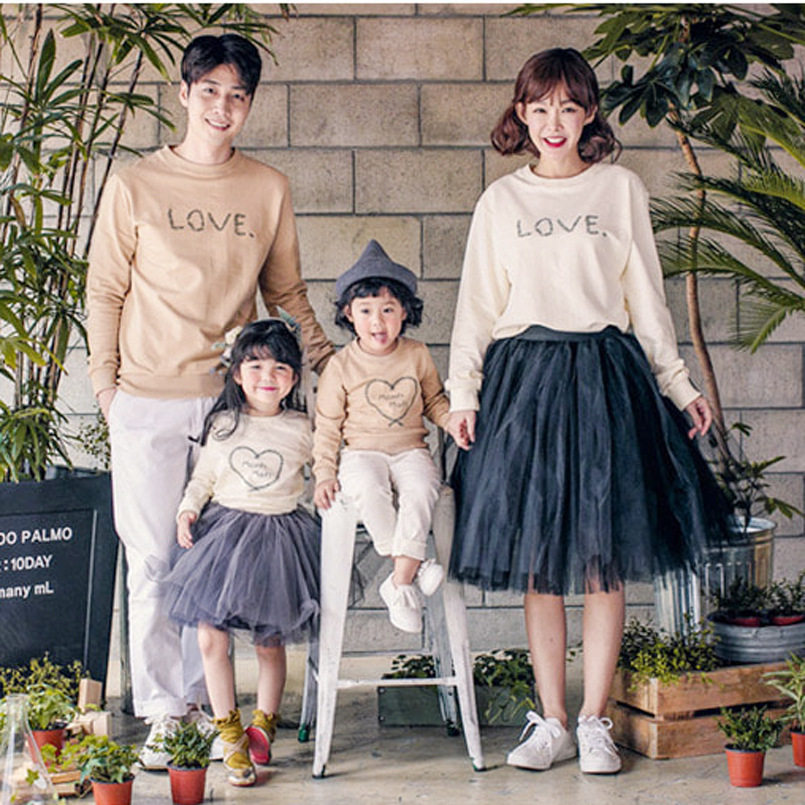 Buy Parent-child dress spring new clothes fashion family dress spring ...