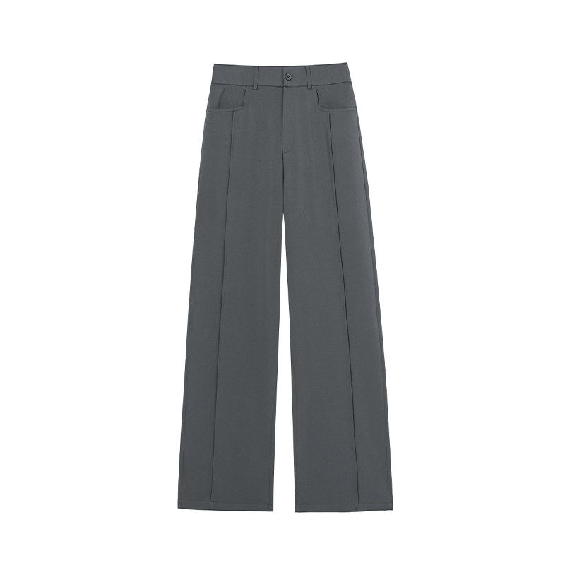 复古温柔宝藏：HK25755 ONLY BLUE潮美式A字阔腿西裤_裤子_淘宝服装网