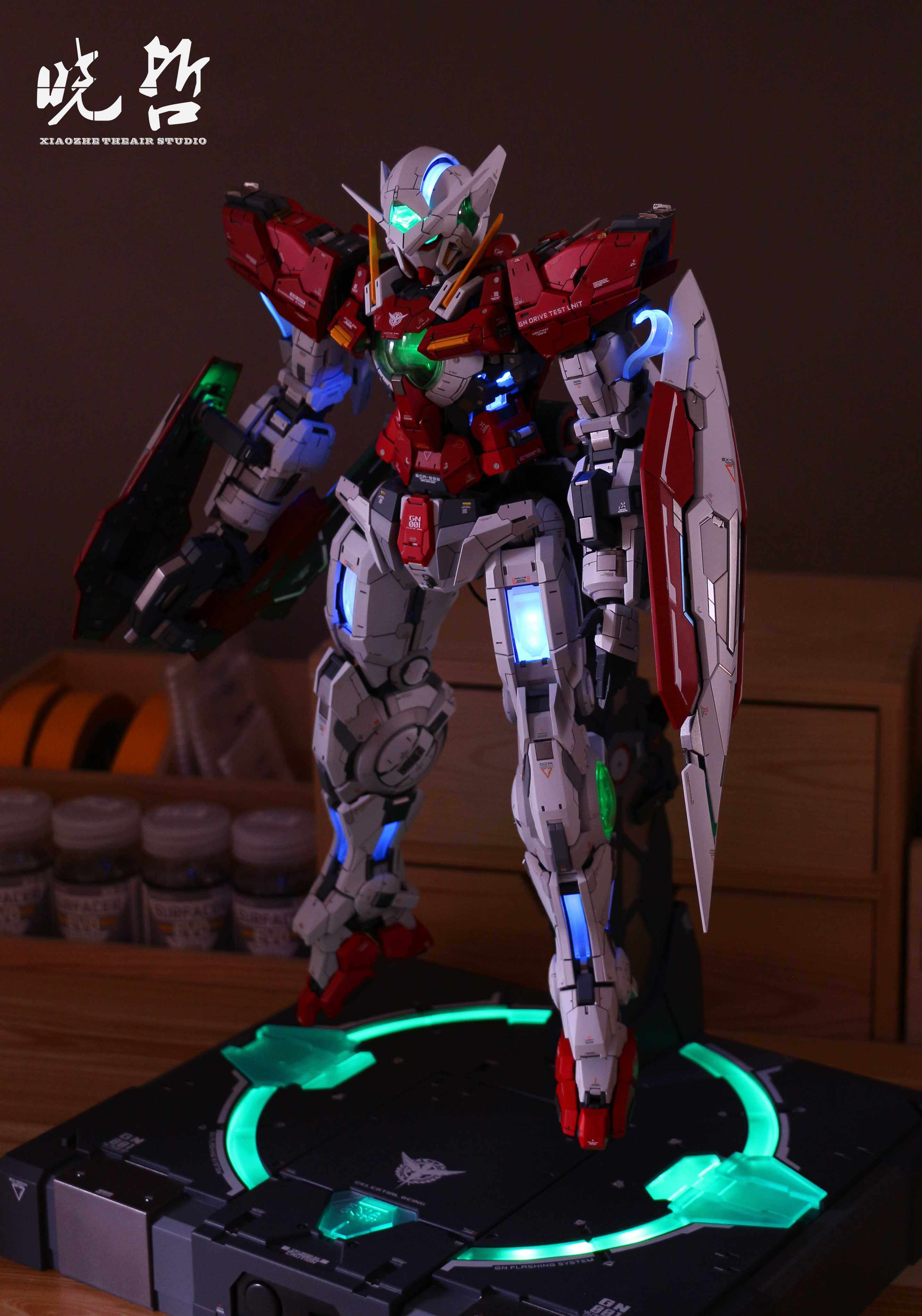 [USD 1771.79] Bandai PG Angel Gundam Exia Gundam OEM Model OEM ...