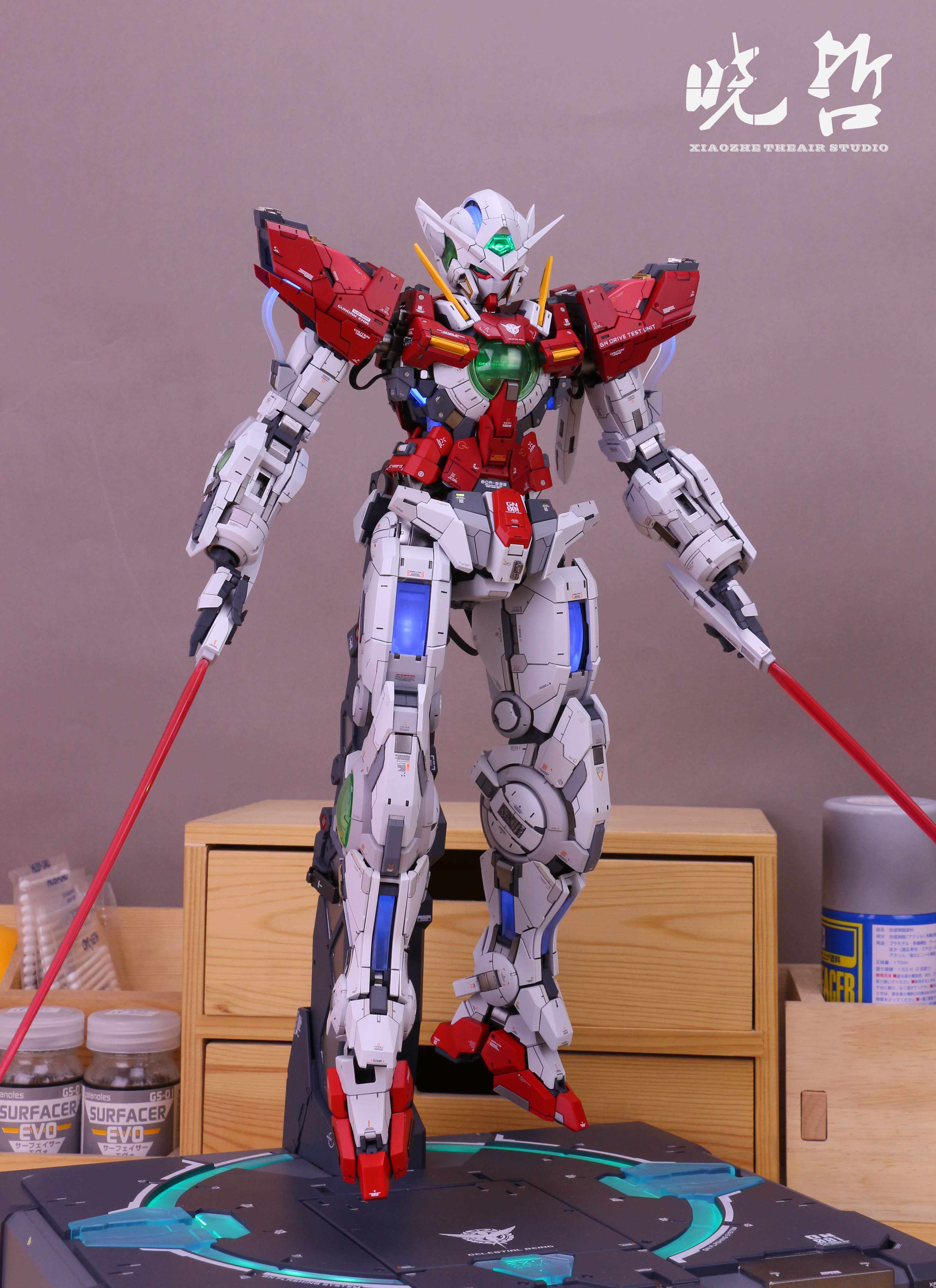 [USD 1771.79] Bandai PG Angel Gundam Exia Gundam OEM Model OEM ...