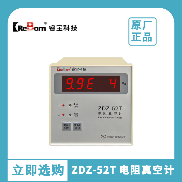 成都睿宝单路电阻真空计ZDZ-52T ZDZ-52T v01 ZDZ-52TV03