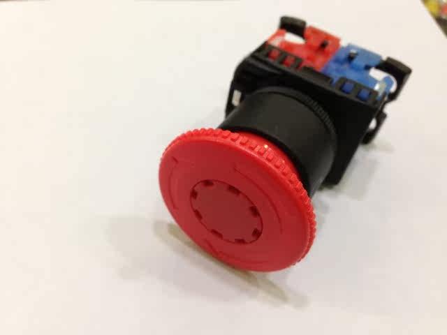Mushroom head emergency stop switch emergency button switch push button switch AR22V2R 22MM
