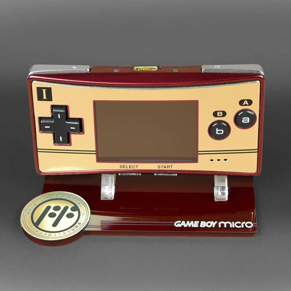 任天堂 Game Boy Micro GBM FC 20周年限定版：怀旧游戏机的完美再现！🎮-外壳-淘宝好物网