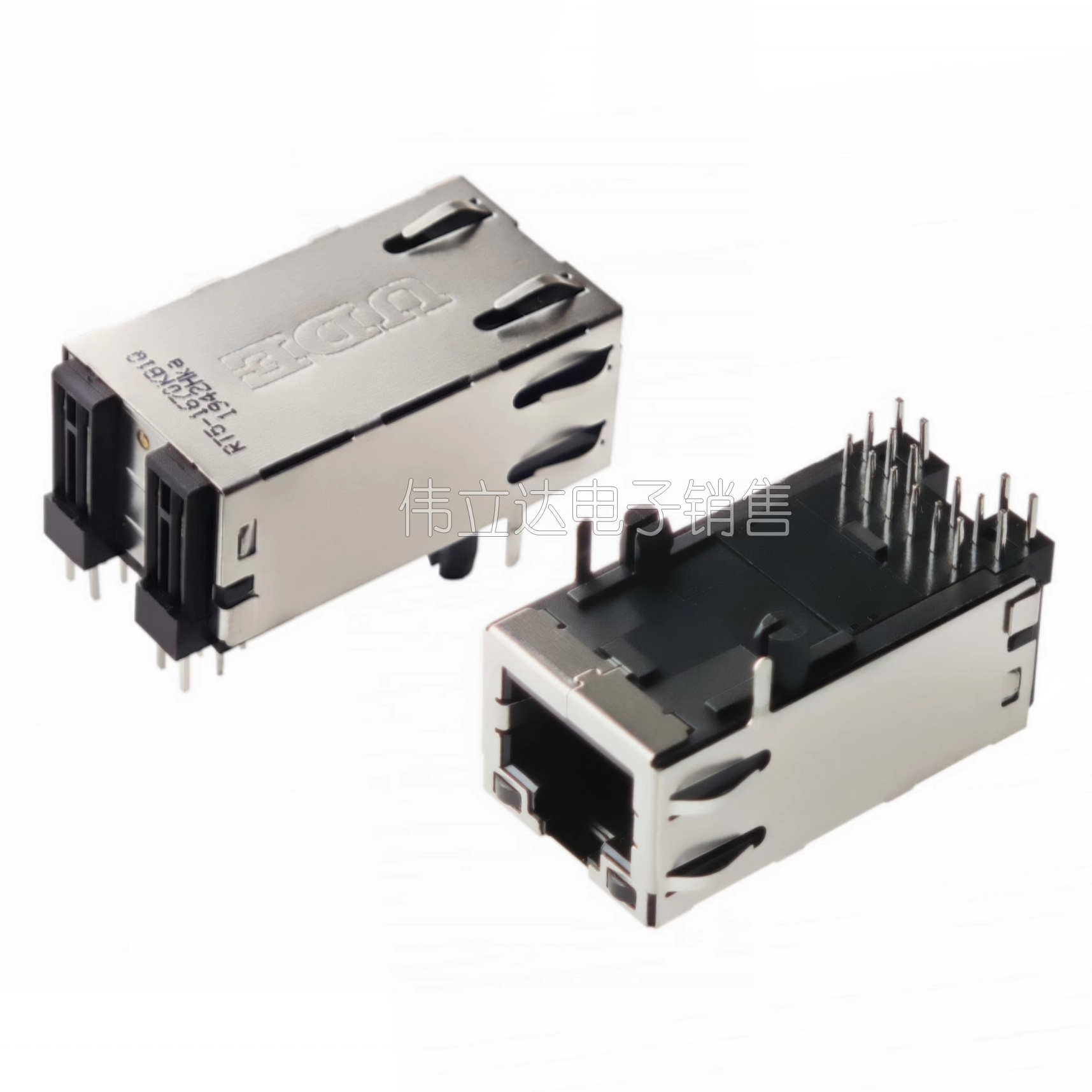 RT5-1670KB1Q 进口UDE万兆POE以太网RJ456网络插座12P8C接口长体