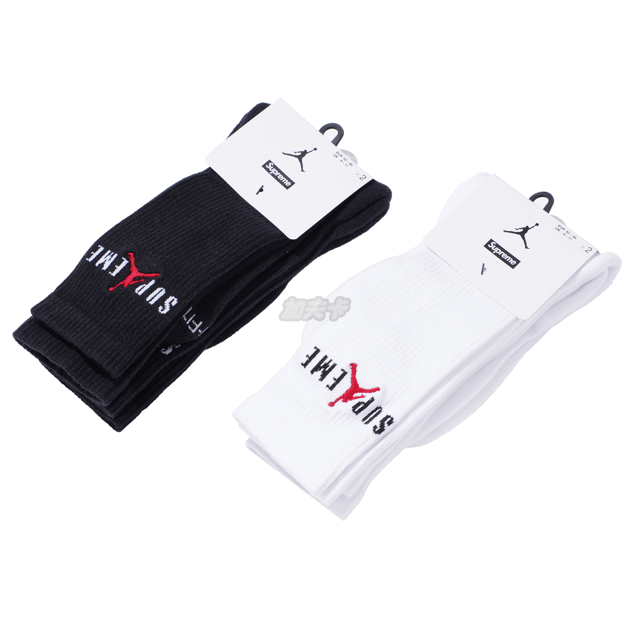 Supreme x JORDAN 24FW CREW SOCKS：👟AJ联名飞人袜子，潮流圈的新宠儿，你确定不来一双？🔥-中筒袜-淘宝好物网
