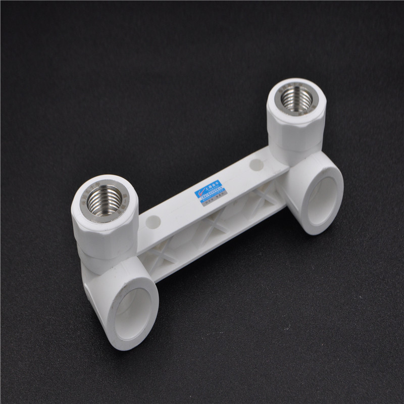 PPR with seat double elbow shower faucet Double Tee 20 4 min 25PPR hot ...