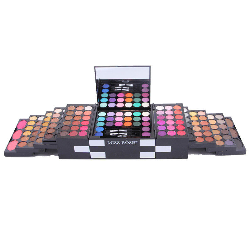 Miss rose 142-color versatile cube makeup palette - eyeshadow, blush ...