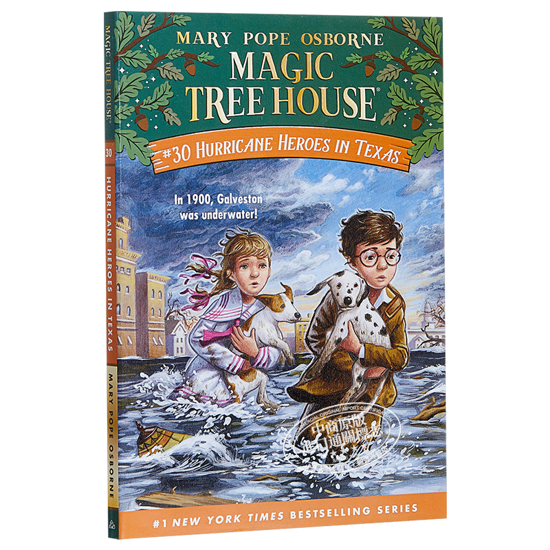 Magic Tree House 30 Hurricane Heroes in Texas 神奇树屋第一季30 儿童初级章节书故事 平装 英文 ...