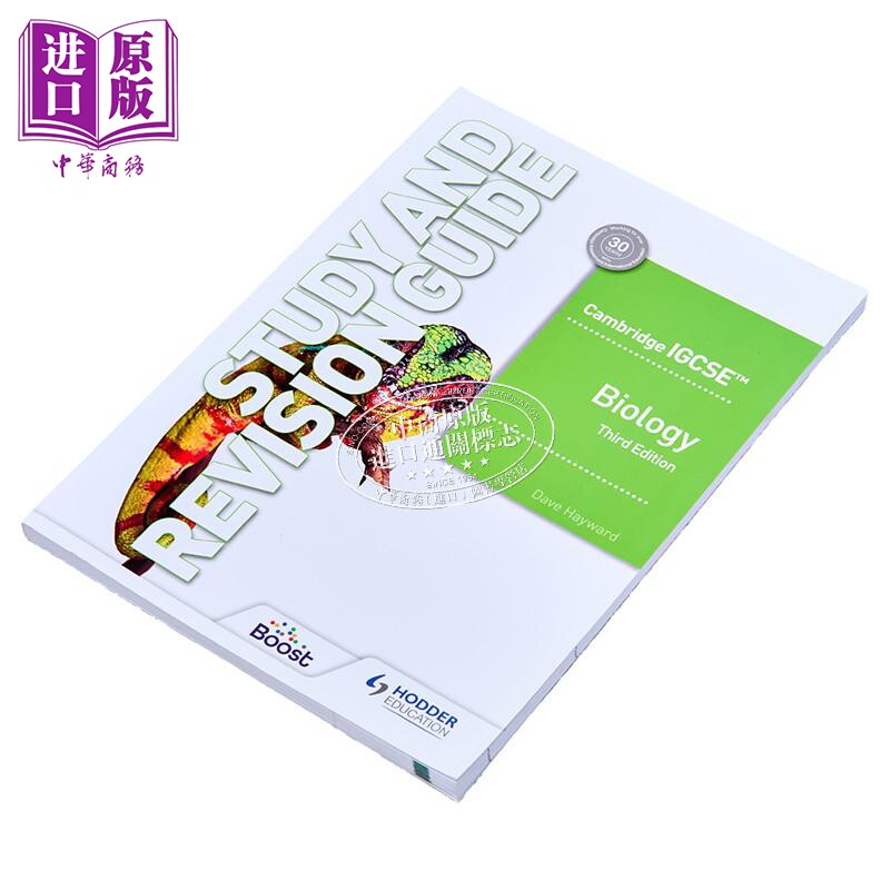 Cambridge IGCSE Biology Study and Revision Guide 第三版，你的生物学习伙伴？-科学技术类原版书 ...