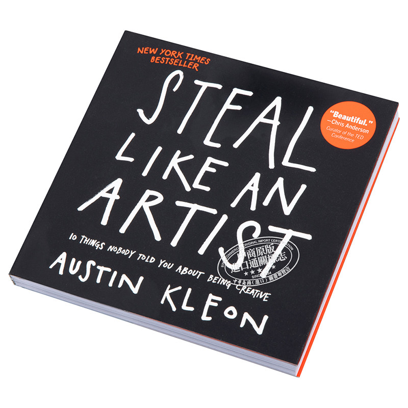 《Steal Like an Artist》10大创意秘籍，你get到了吗？-人文社科类原版书-淘宝好物网