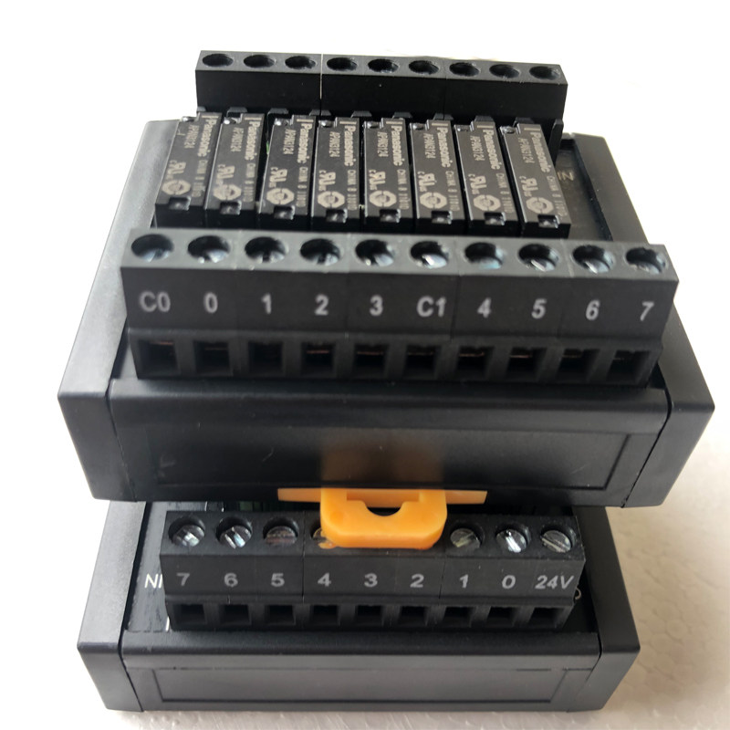 NPN/PNP信号常开松下原装继电器APAN3124八位导轨式端子台MRA2080-阿里巴巴