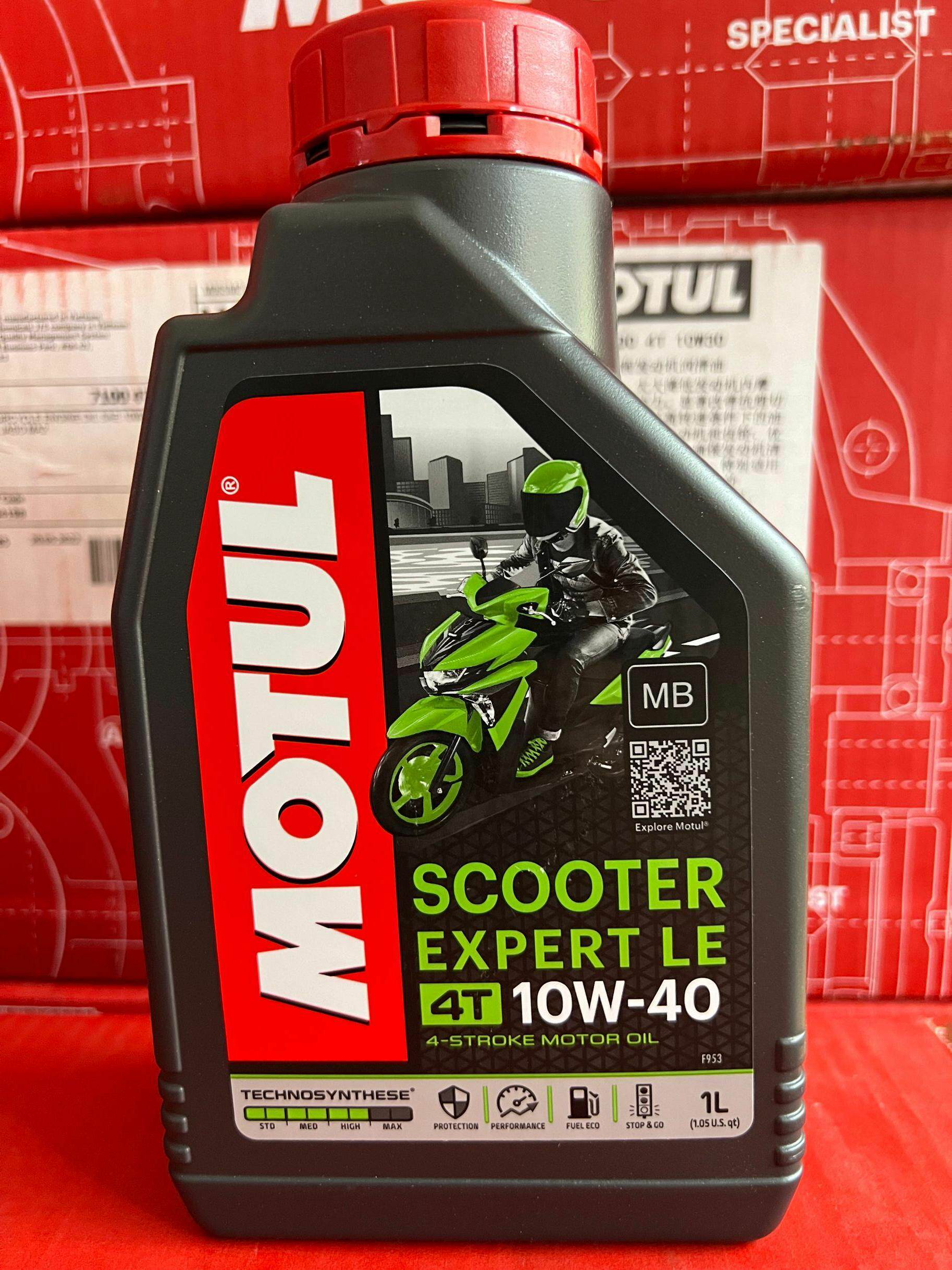 Motul motorcycle oil semi-synthetic, 10w40 four-stroke oil specifically ...