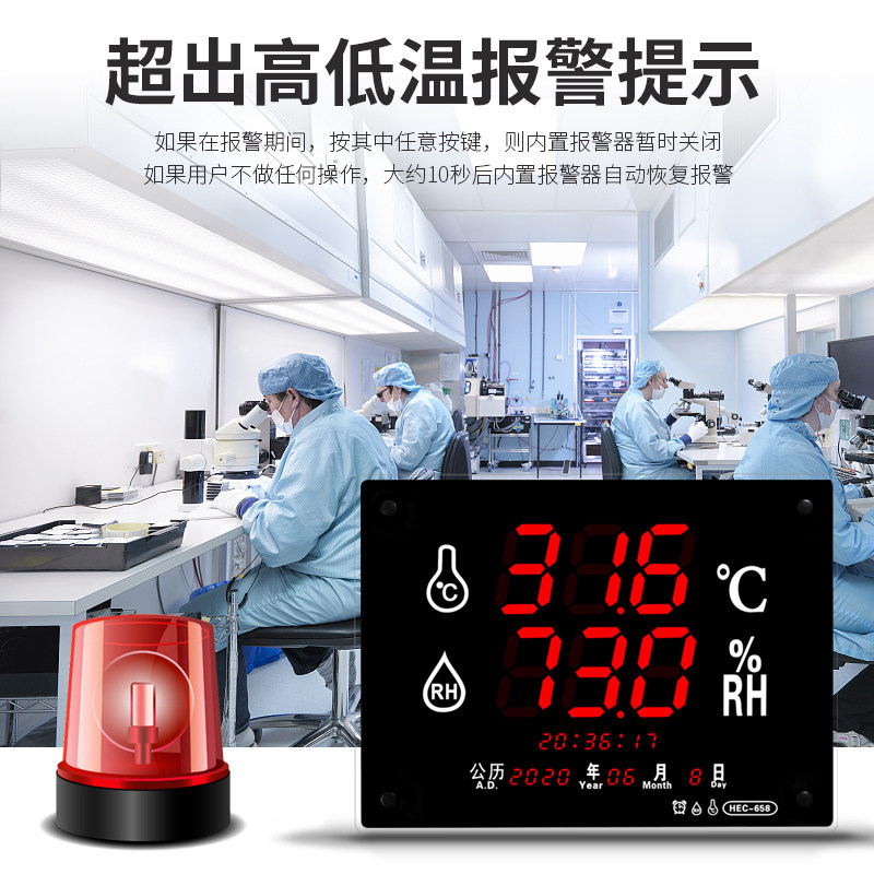 Home LED large screen display transmitter with sound and light alarm ...