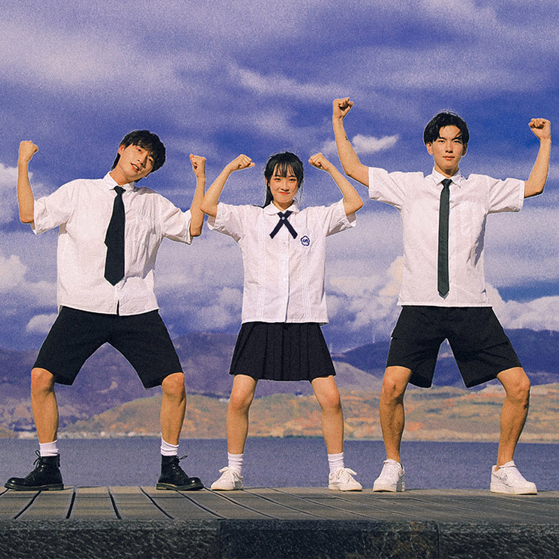 [USD 25.44] The Japanese department jk uniform summer Taiwan school ...