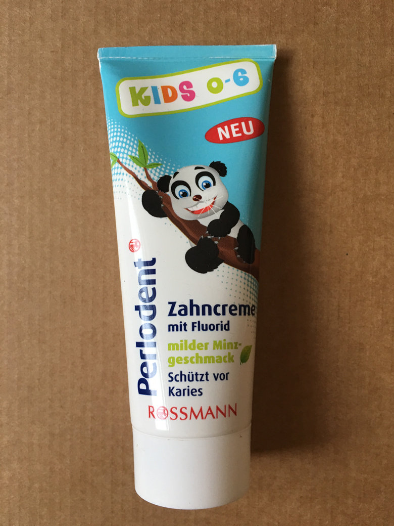 German original imported Perlodent fresh and anti-tooth tooth children ...