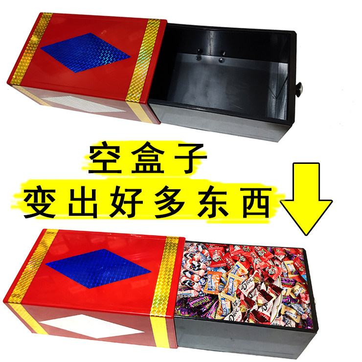 Empty box turns into candy magic props | A must for magic beginners 🌈