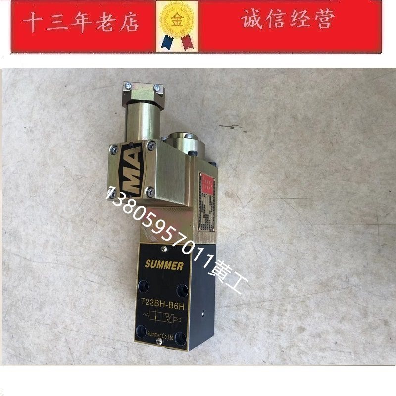 Taiwan SUMMER solenoid valve T22BH-B6H with coil