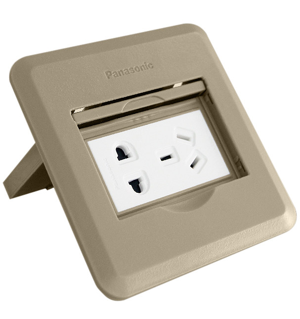 [USD 30.15] Panasonic floor socket home flat push hidden power network ...