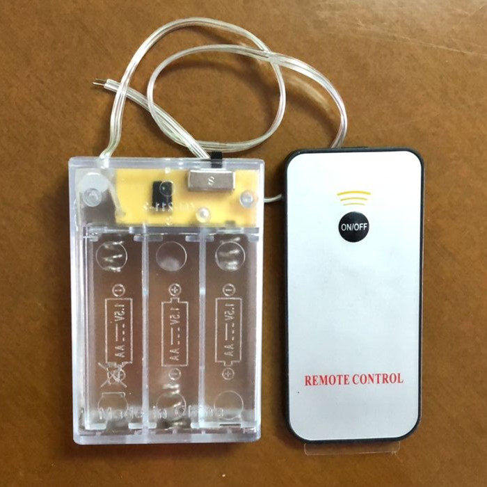 DIY cabin remote control battery box LED light infrared wireless sensor ...