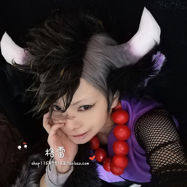 Demon Slayer : Kimetsu no Yaiba Shinazugawa Genya Cosplay wigs #1149649 ...