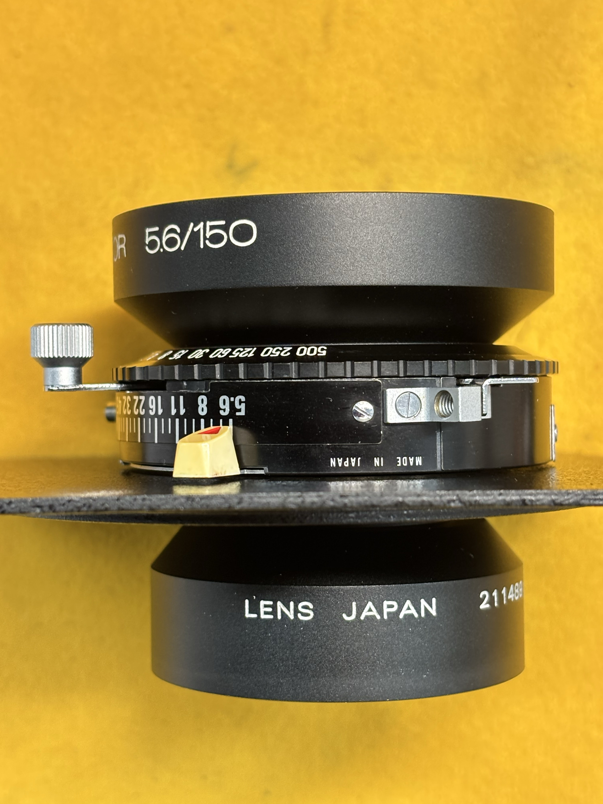Topcon topcor 150/5.6 large format 4x5 camera universal standard lens ...