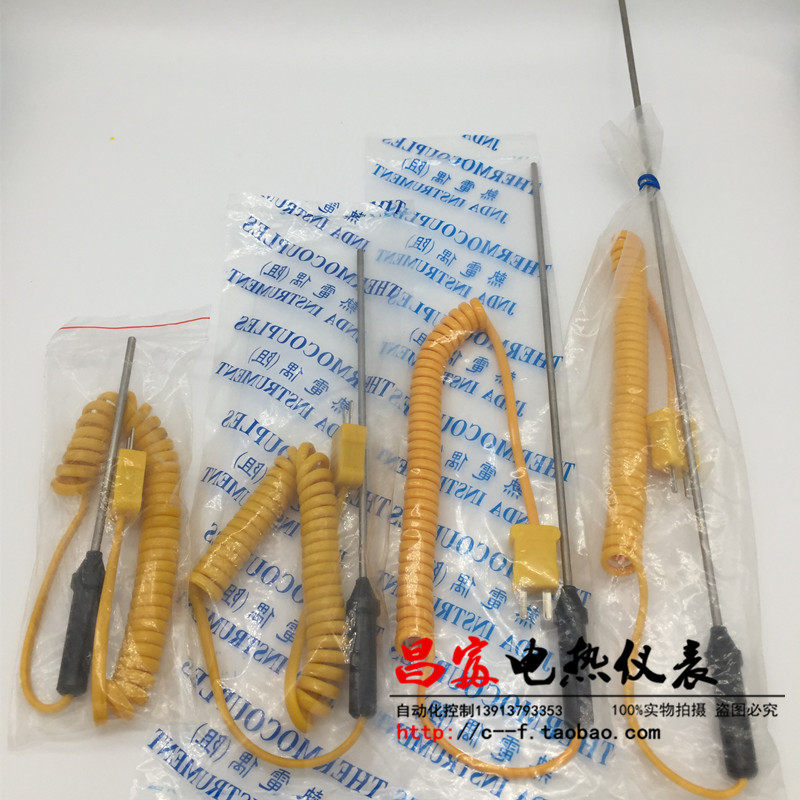 [USD 6.29] K-Type Thermocouple Probe WRN-02B TP-K02 Thermometer Probe ...