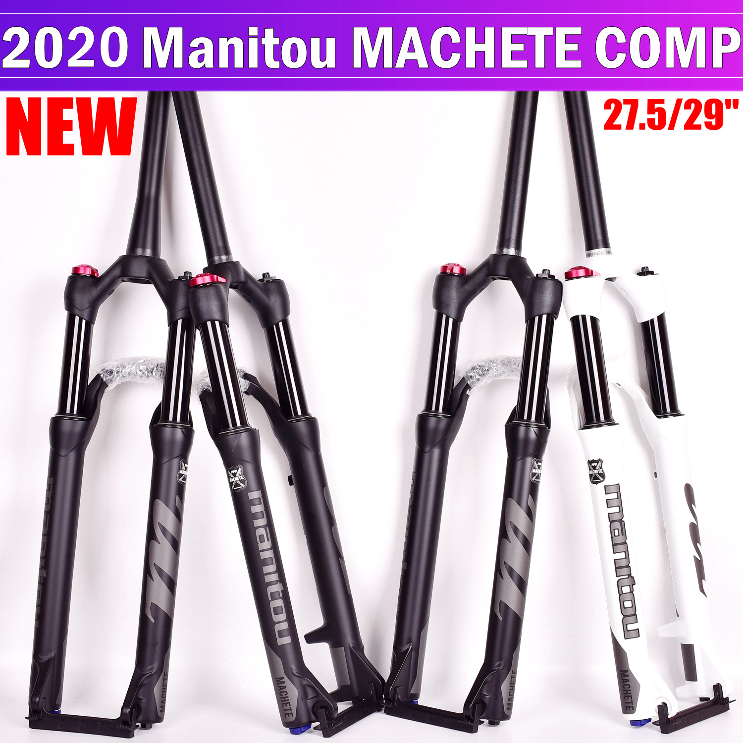 21 MANITOU Manitto AM shock absorber front fork MACHETE COMP gas fork ...