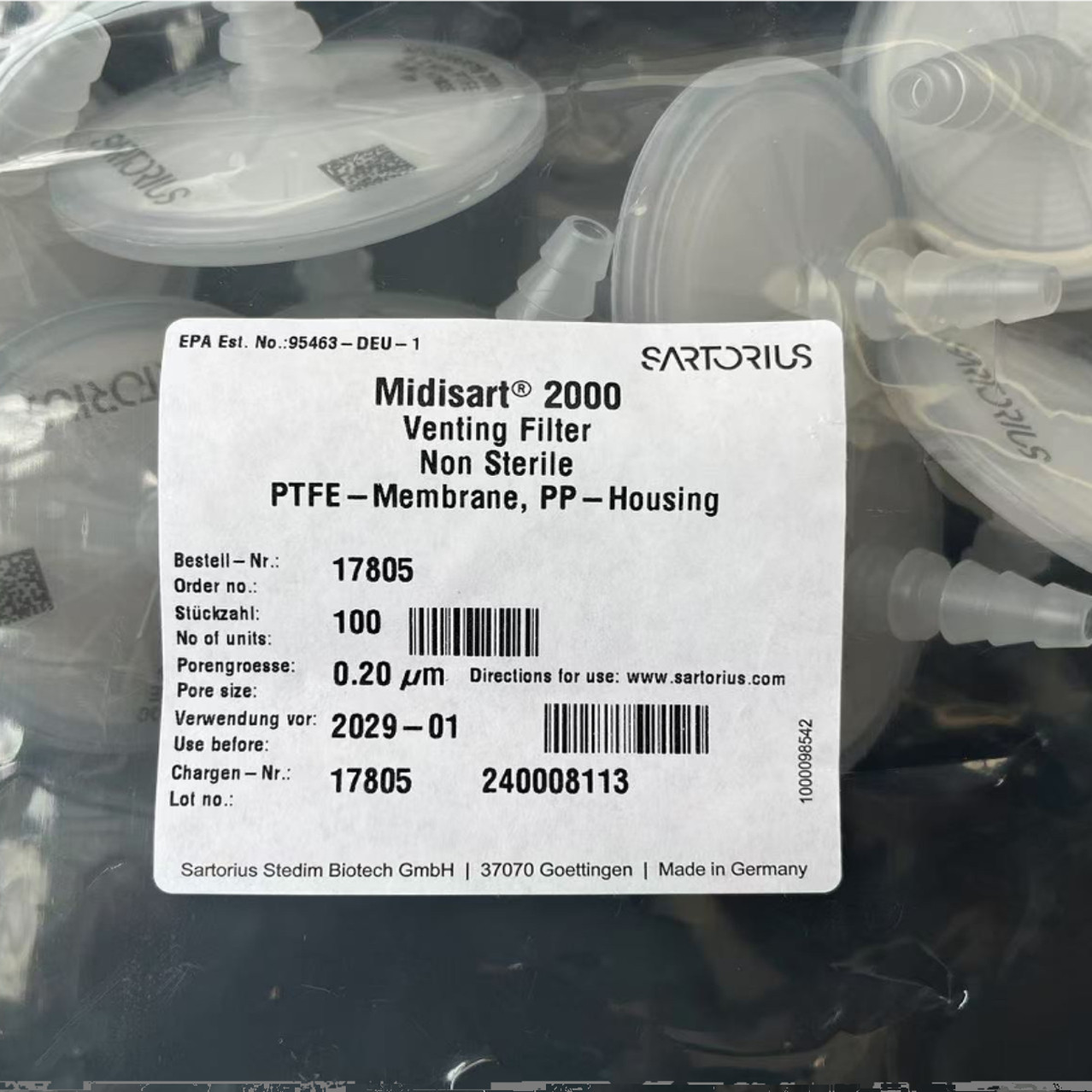 0.2μm实验室空气过滤器怎么选？赛多利斯Midisart 17805型真香吗？-过滤器-淘宝百科网