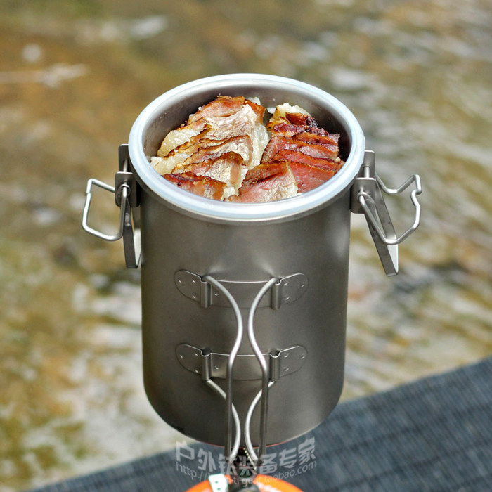 Keith's titanium rice cooker, no-burn rice steamer, pot set ...