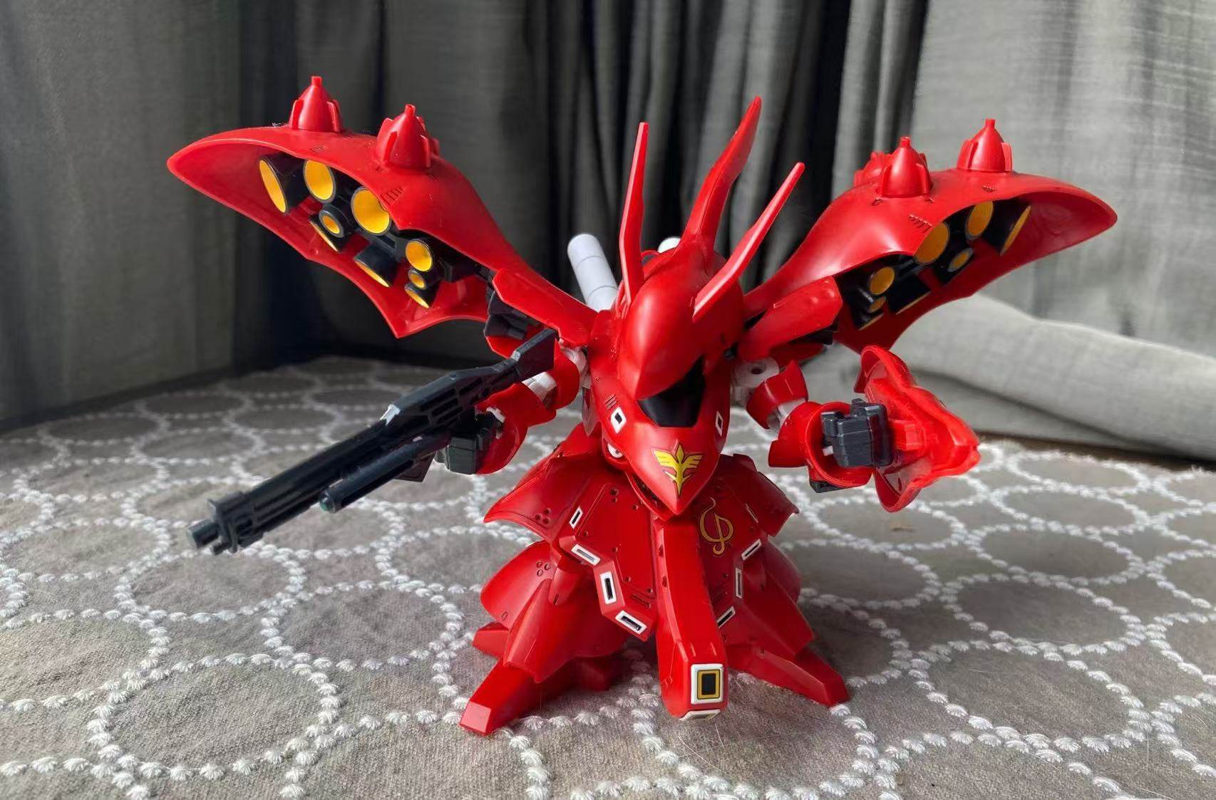 集模社JMS夜莺SDCS拼装模型带水贴机器人BB战士Q版YY0002