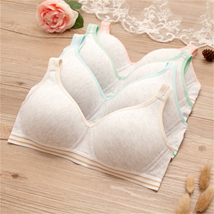 [USD 28.97] Cute Girls Little Bra Wireless Development Junior High ...