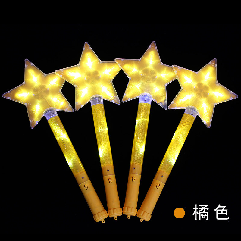 Five-pointed star fluorescent stick Star love flash stick Concert ...