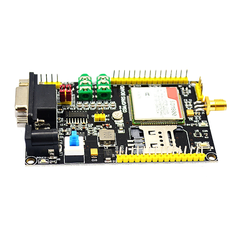 SIM800 GSM GPRS模块开发学习板51 STM32 SIM900A升级板GPS模块