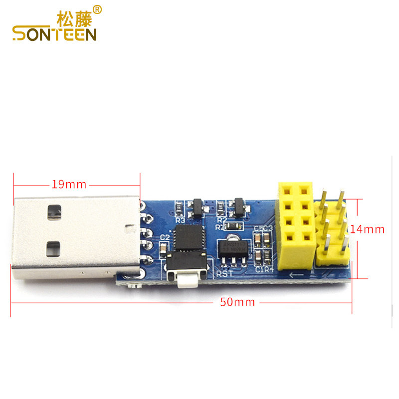 ESP8266 ESP-01 ESP-01S Firmware Burning WiFi Module Downloader ESP Module ESP8266 ESP-01 ESP-01S Firmware Burning WiFi Module Downloader ESP Module