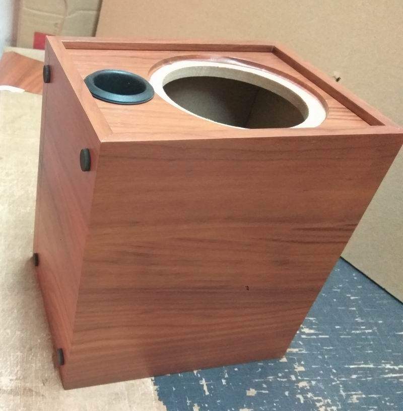 [USD 10.40] 4 inch speaker empty box full range HIFI self-made wooden ...