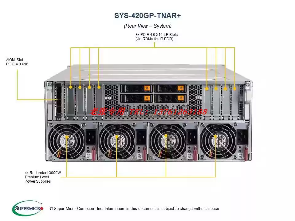 英伟达NVIDIA HGX TESLA A100 80G 八卡GPU服务器NVLINK SXM4*8