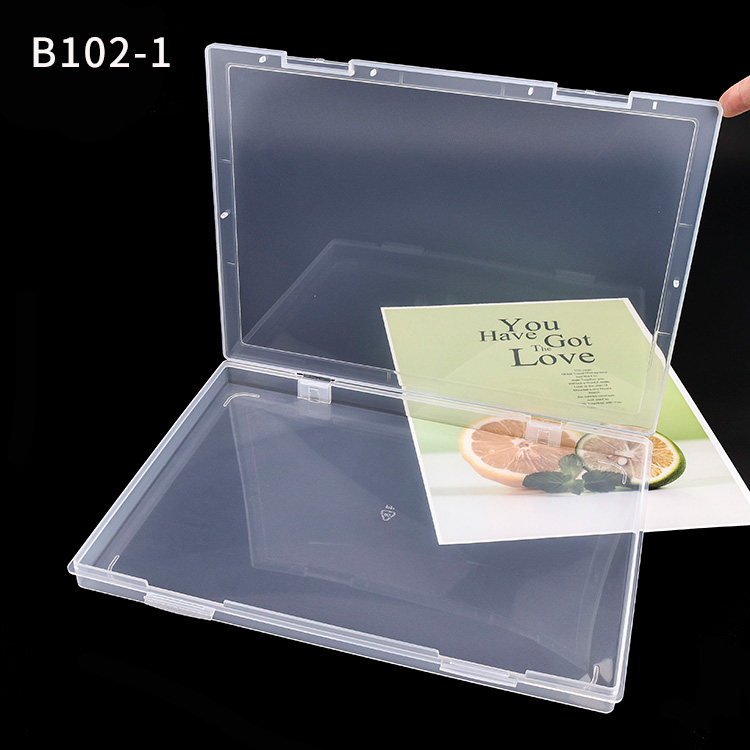 [USD 7.17] A4 file box office graduation certificate storage box semi ...