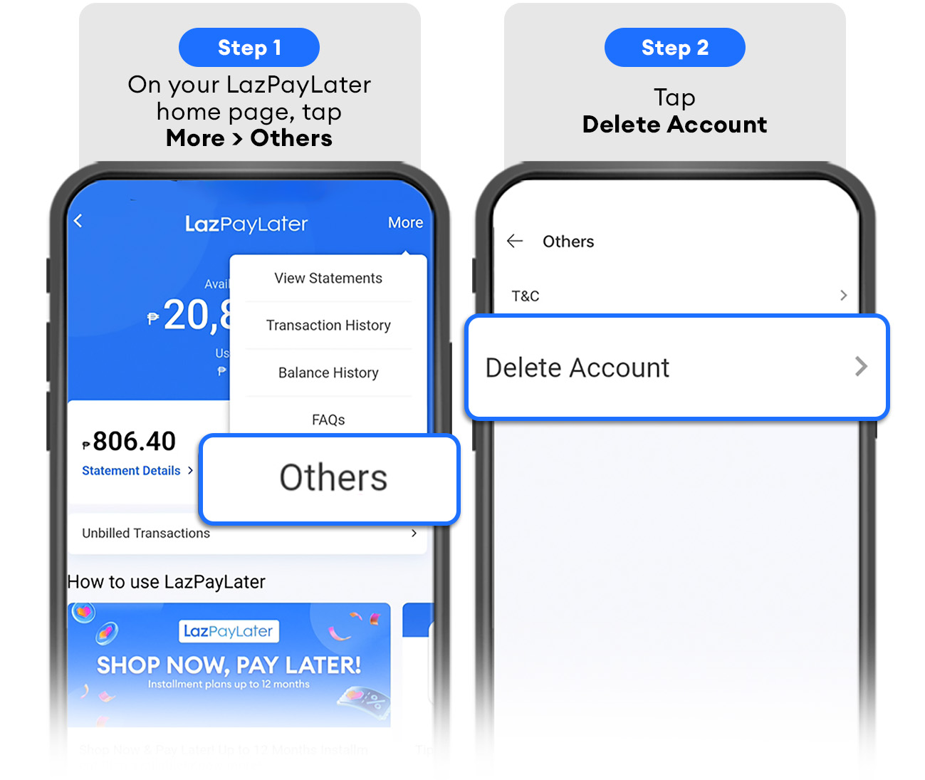 Other LazPayLater FAQ | Lazada